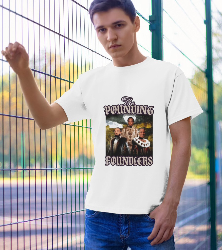 The Pounding Founders Diddy Lebron James T-Shirt