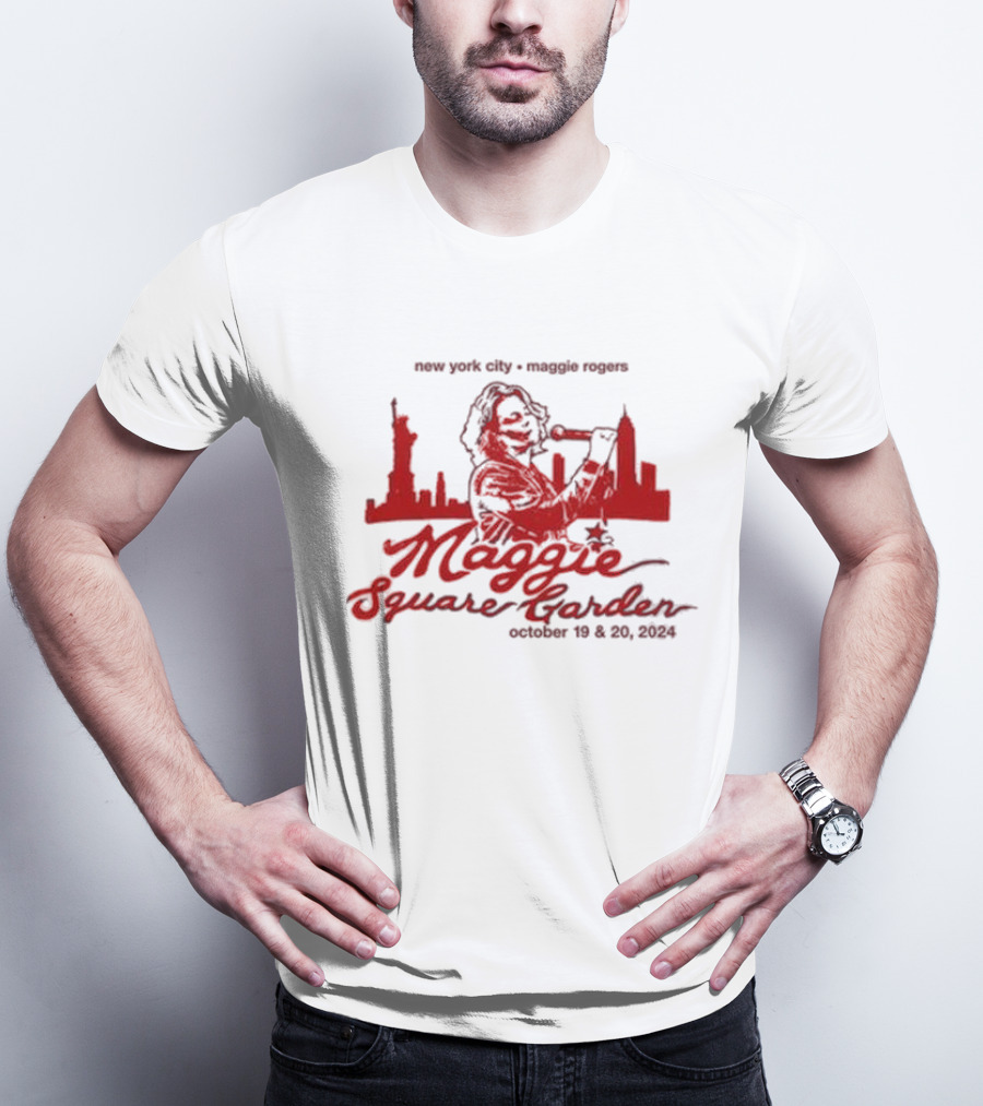 New York City Maggie Rogers Maggie Square Garden October 19 And 20 T-Shirt
