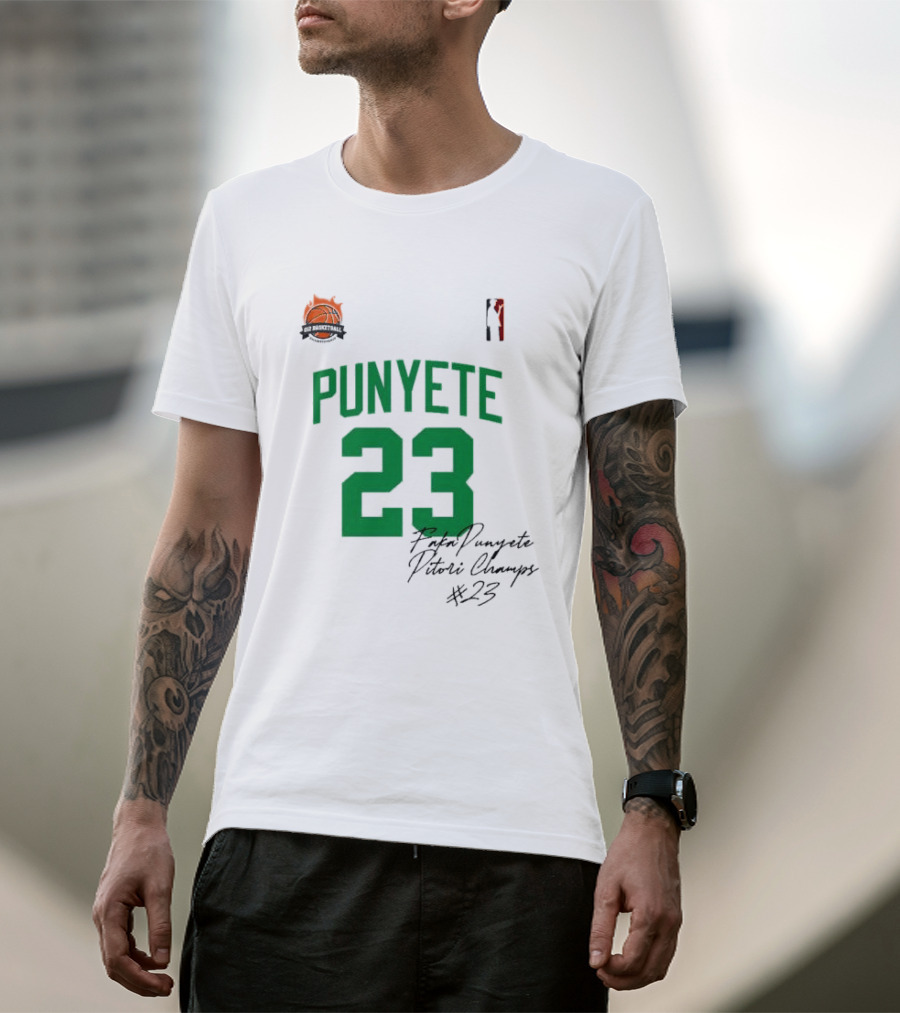 Punyete 23 Ptafl Pinyete Pitori Champs Basketball 23 T-Shirt