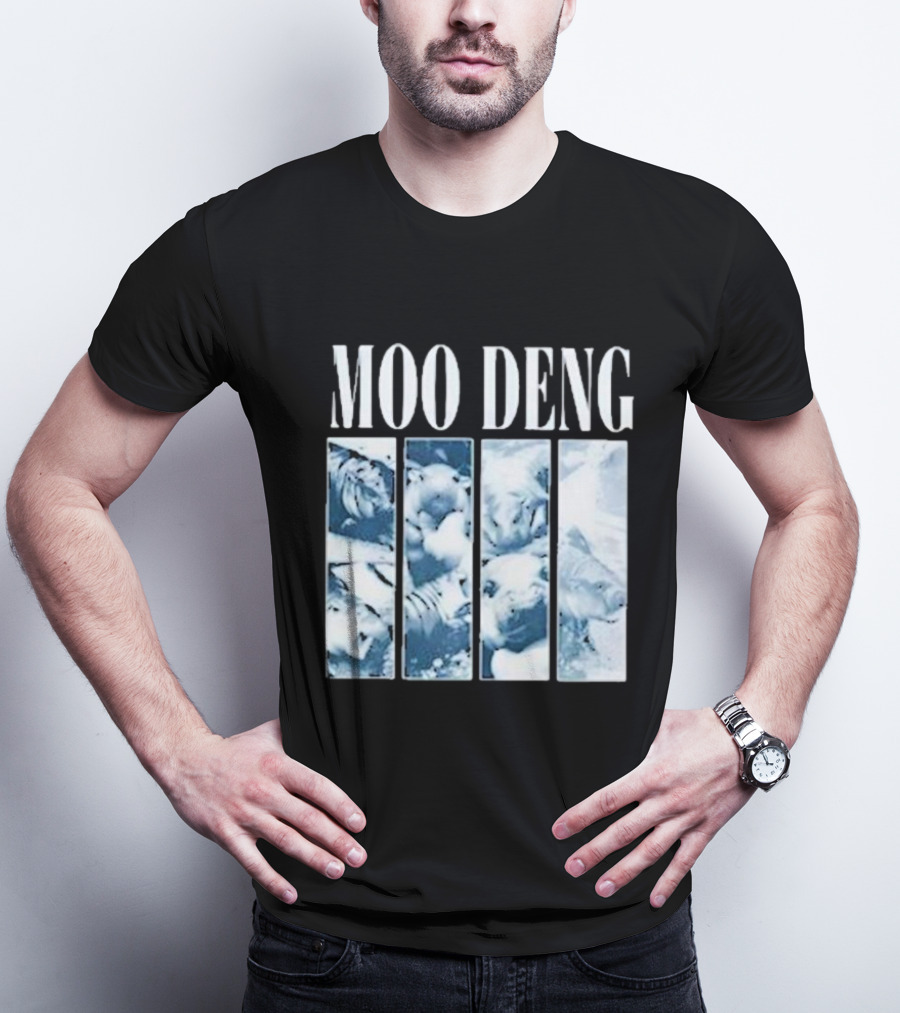 Moo Deng Blues Bootleg Pygmy Hippo T-Shirt