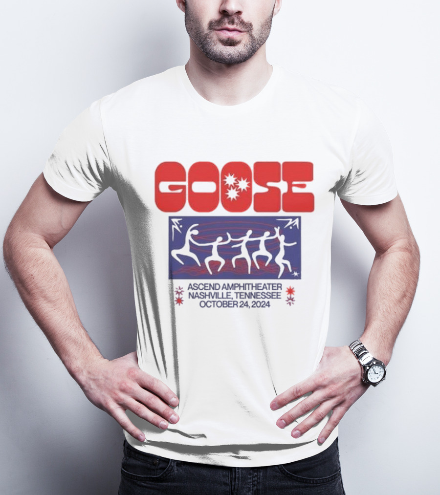 Goose Concert Ascend Amphitheater Nashville Tennessee October 24 T-Shirt