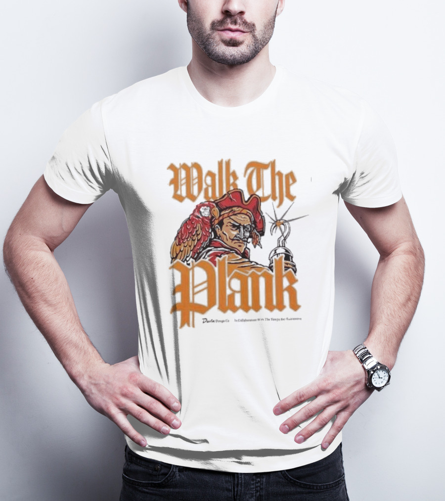 Walk The Plank Tampa Bay Buccaneers Collaboration T-Shirt