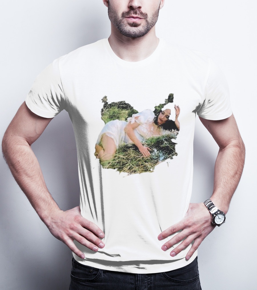 Kacey Musgraves Horse Girl Black Dreamy Pastoral Scene T-Shirt