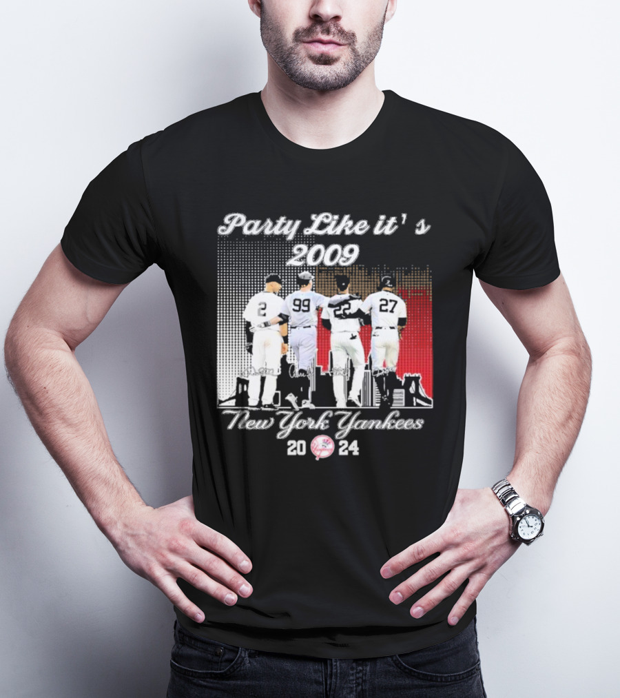 Party Like It’s 2009 New York Yankees Jeter Judge Soto Stanton T-Shirt
