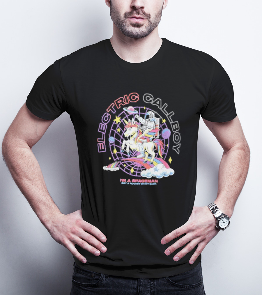 Electric Callboy I'm A Spaceman Got A Rocket On My Back T-Shirt