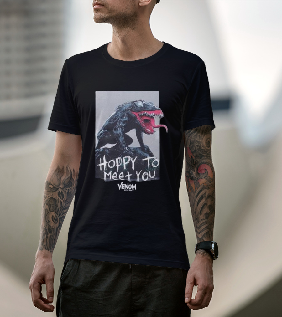 Marvel Venom Hoppy To Meet You The Last Dance T-Shirt