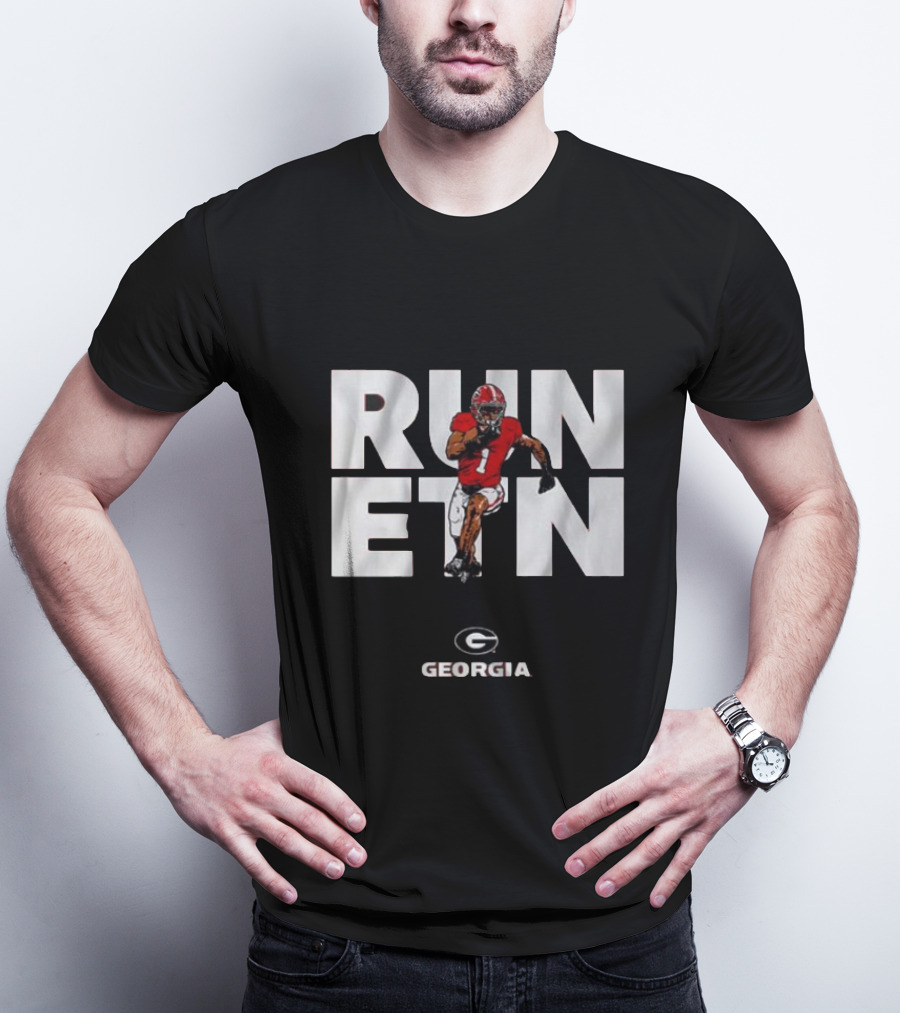 Georgia Football Run ETN T-Shirt