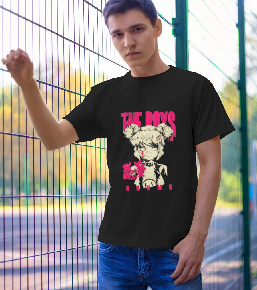The Boys Akumu Glow In The Dark Em-J Manga Style Girl T-Shirt