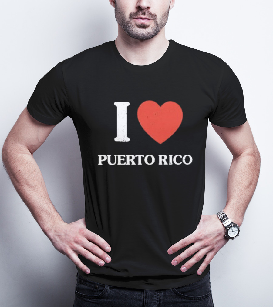 I Love Puerto Rico T-Shirt