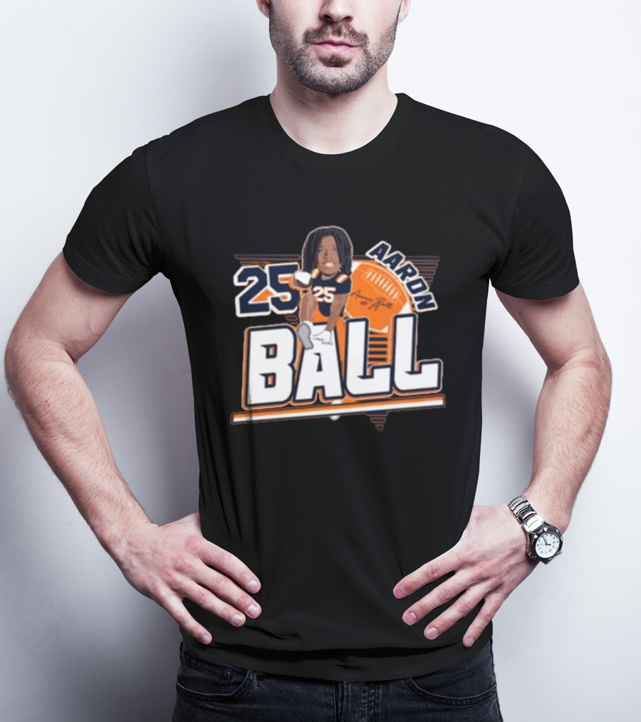 Illinois Aaron Ball 25 Running Back T-Shirt