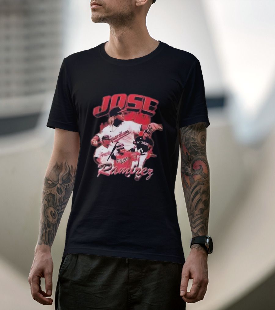 Jose Ramirez Guardians Indians Cleveland T-Shirt