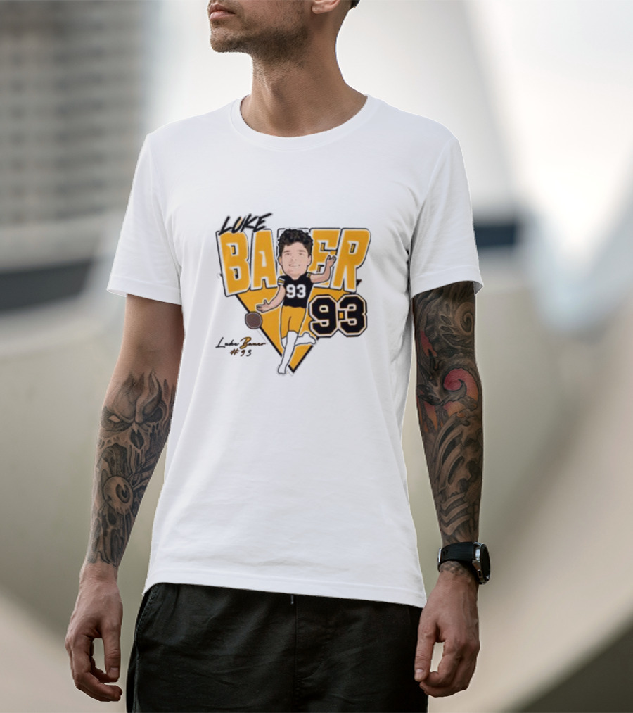 Luke Bauer 93 Missouri Punter T-Shirt