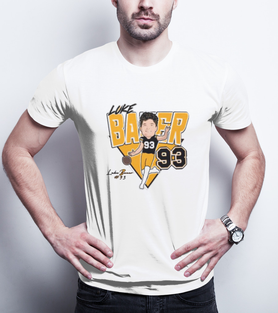 Luke Bauer 93 Missouri Punter T-Shirt