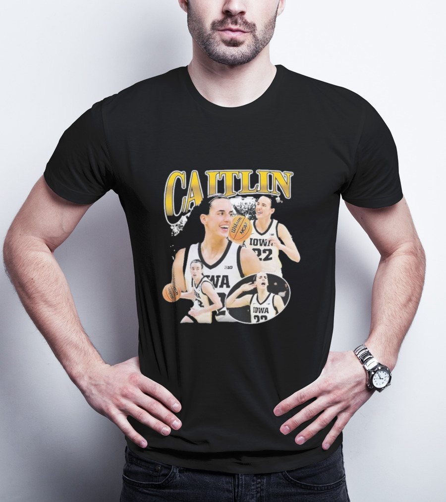 Caitlin Iowa Basketball 22 Players T-Shirt