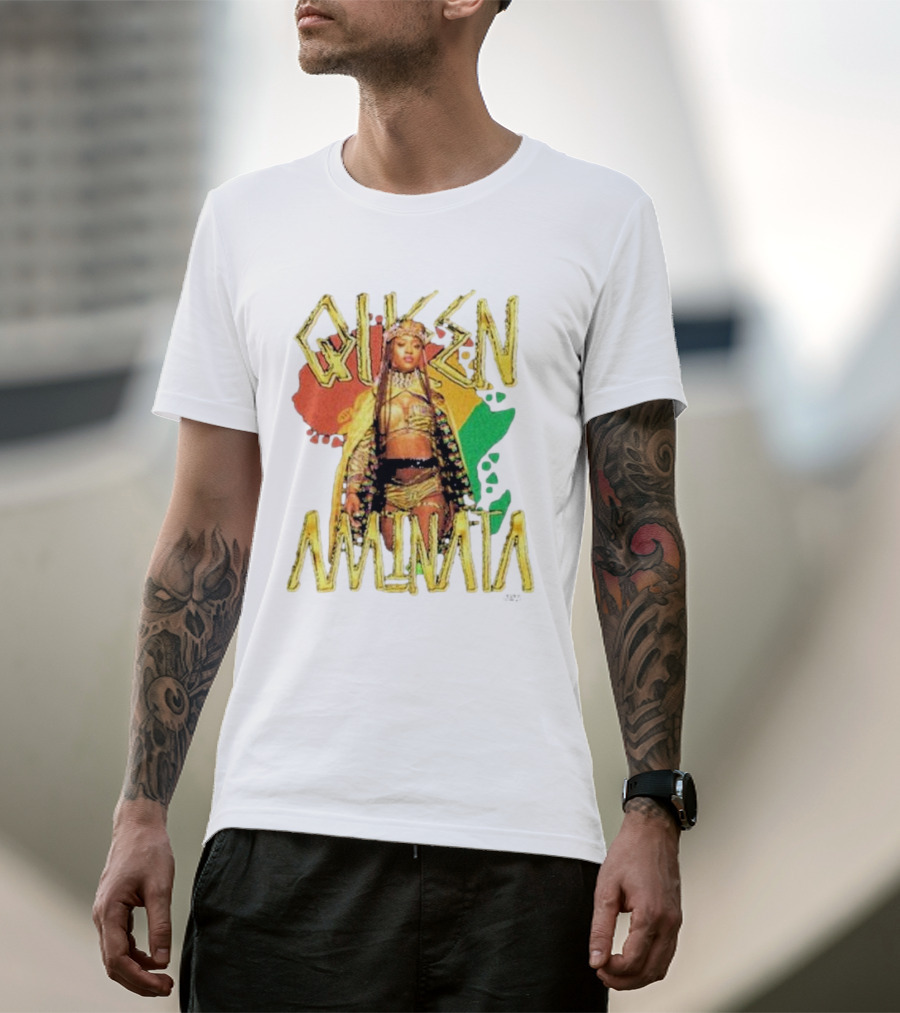 Queen Aminata Royalty Regal Style Fashion Afrocentric Vibes T-Shirt