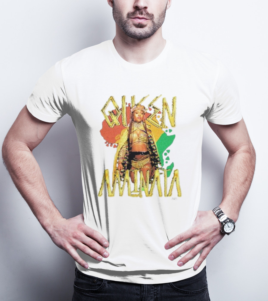 Queen Aminata Royalty Regal Style Fashion Afrocentric Vibes T-Shirt