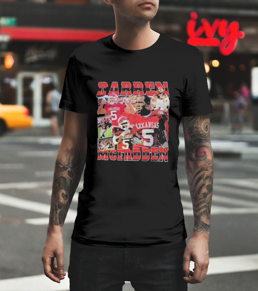 Darren McFadden Arkansas Football Highlights T-Shirt