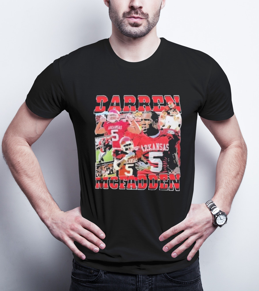 Darren McFadden Arkansas Football Highlights T-Shirt