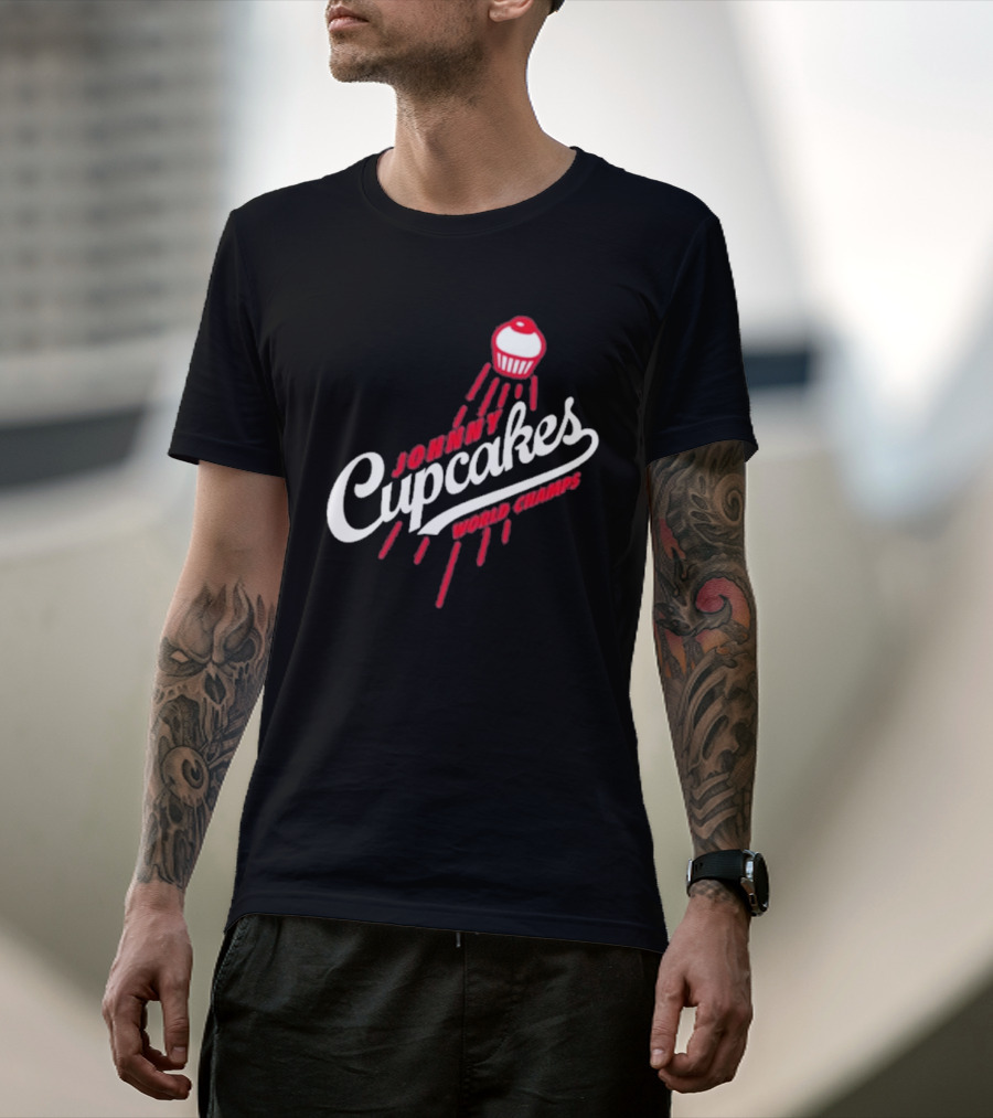 Los Angeles Johnny Cupcakes World Champs Cupcake T-Shirt