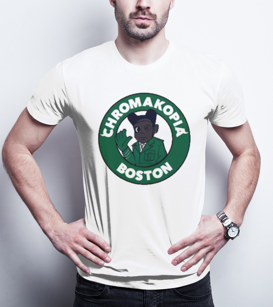 Chromakopia Boston Green Circle Character T-Shirt
