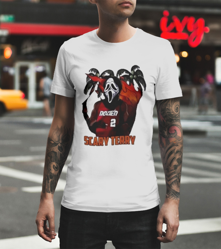 Terry Rozier Scary Terry Nozien 2 Basketball Mexico T-Shirt