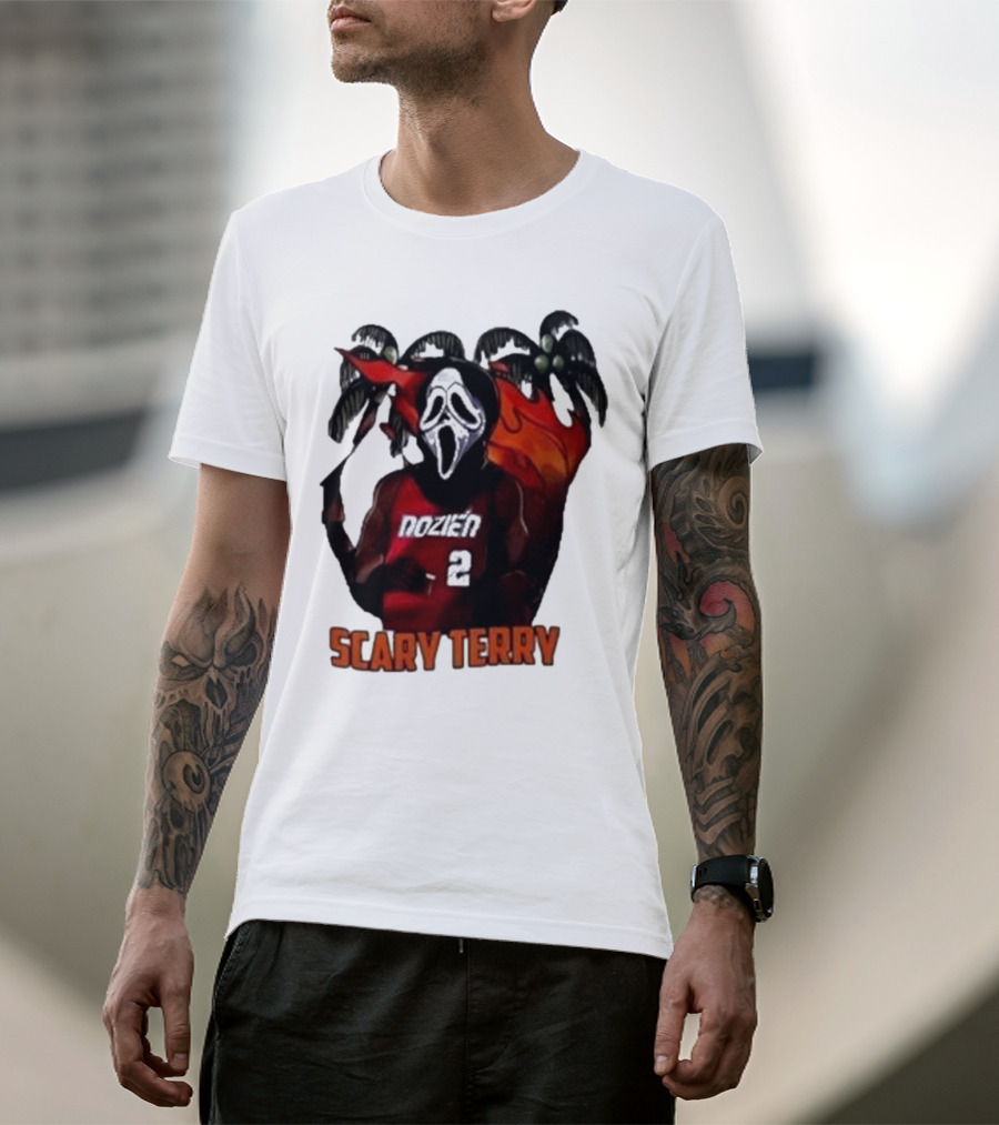 Terry Rozier Scary Terry Nozien 2 Basketball Mexico T-Shirt