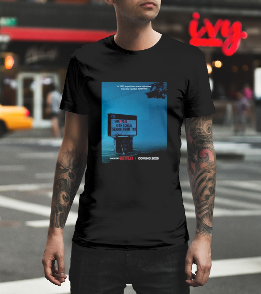 Shadyside High School Senior Prom '88 Netflix Fear Street Coming 2025 T-Shirt