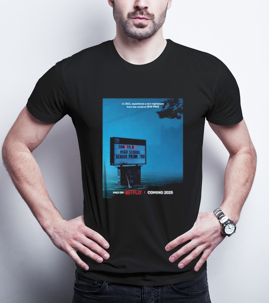 Shadyside High School Senior Prom '88 Netflix Fear Street Coming 2025 T-Shirt