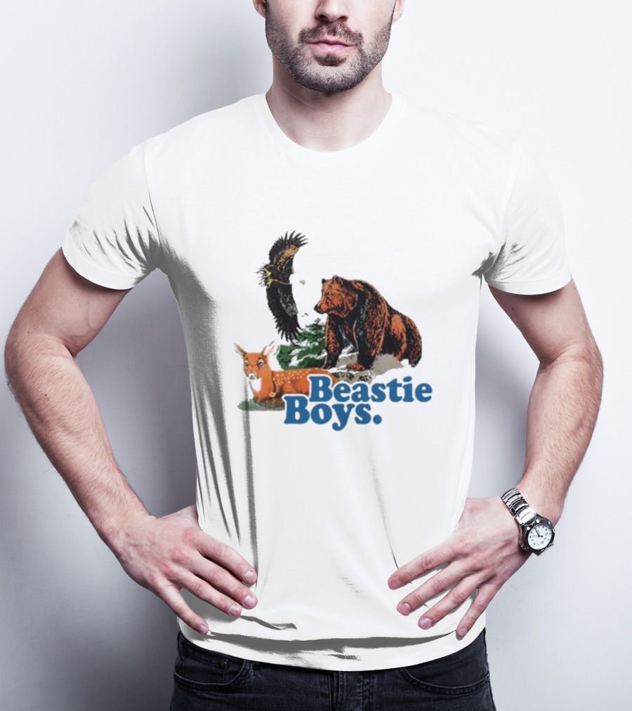 Beastie Boys Animal Bear Eagle Deer T-Shirt