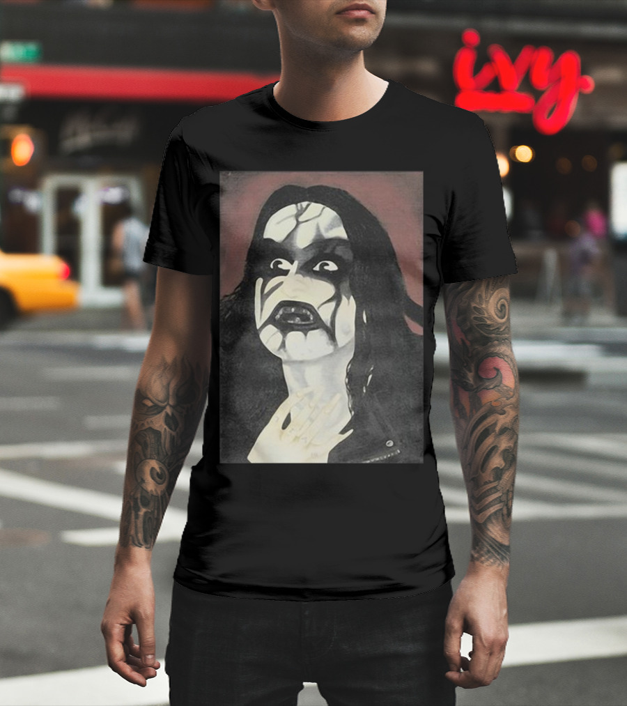 Vi Sonus Veris Nigrae Malitiaes Abruptum It Painting Black Metal Corpse Paint T-Shirt