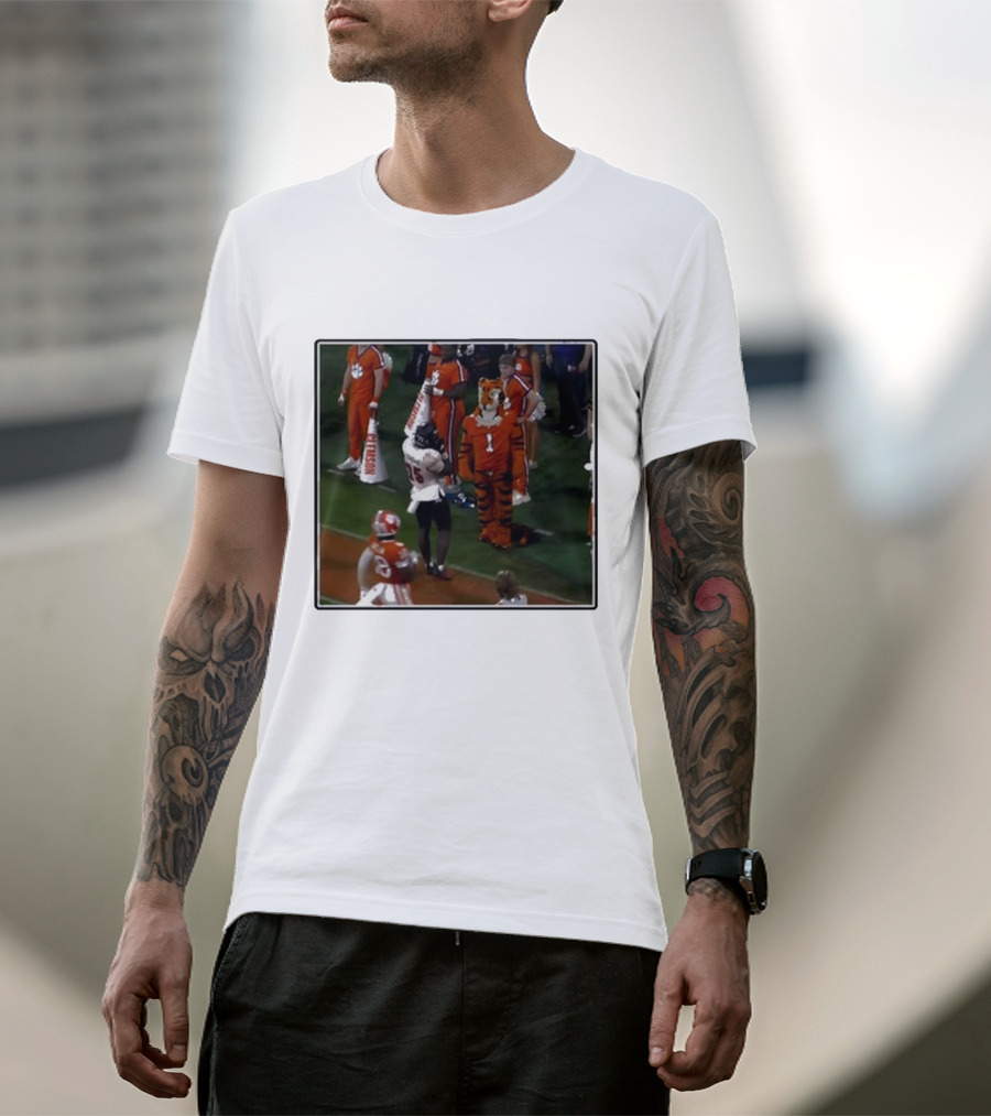 Louisville Victory Dance Night Night Celebration Against Clemson Tiger Mascot T-Shirt