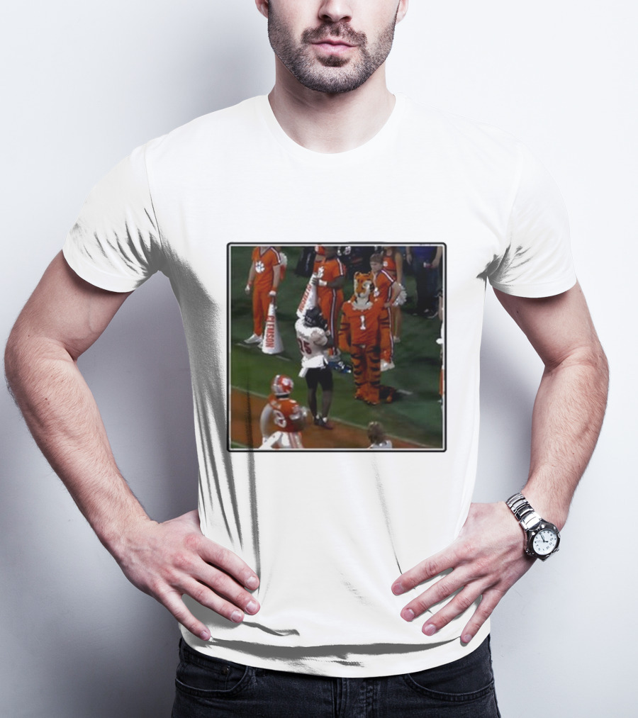 Louisville Victory Dance Night Night Celebration Against Clemson Tiger Mascot T-Shirt