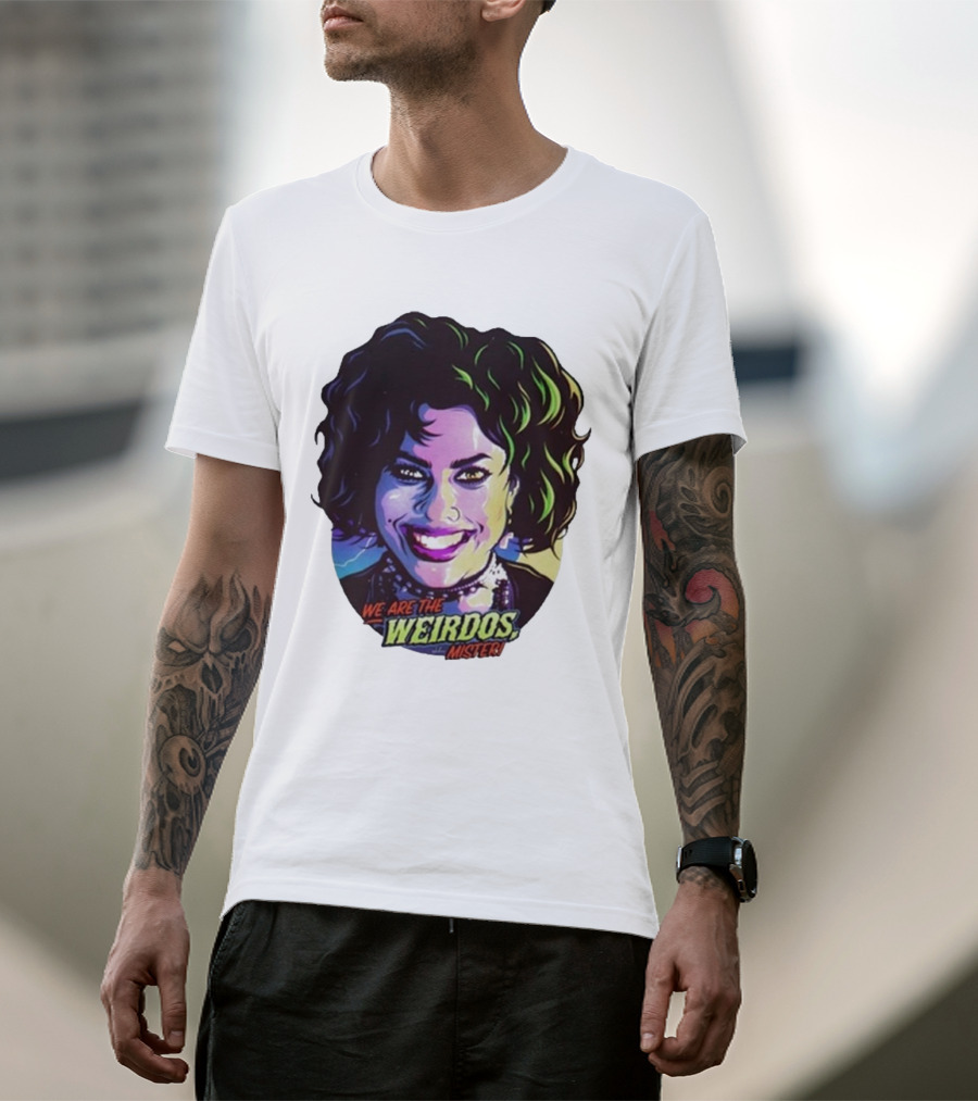 Nancy Downs We Are The Weirdos Mister Comic T-Shirt