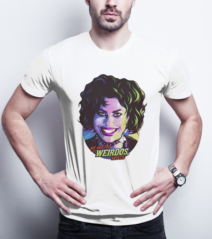 Nancy Downs We Are The Weirdos Mister Comic T-Shirt