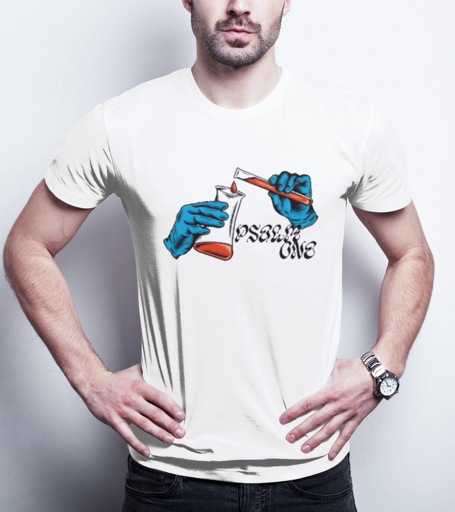 Psalm One Science Of Psalm Beaker And Test Tube T-Shirt