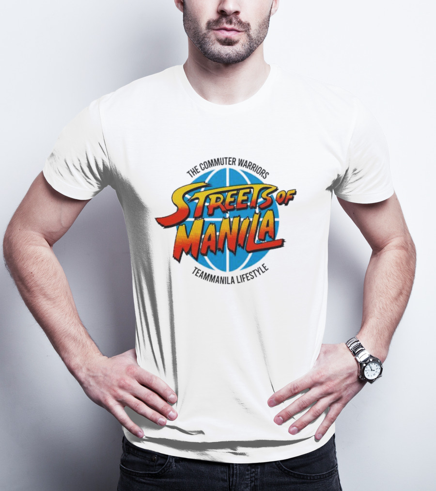 The Commuter Warriors Streets Of Manila TeamManila Lifestyle T-Shirt