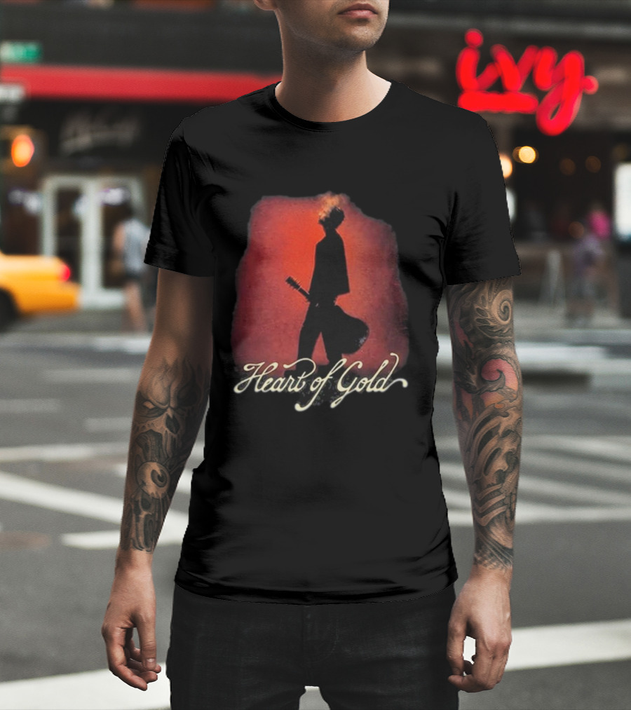 Shawn Mendes Heart Of Gold Guitar T-Shirt