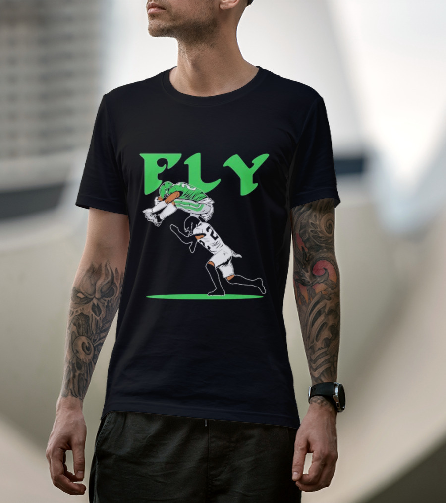 Fly Saquon Barkley Philadelphia Eagles Philadelphia T-Shirt