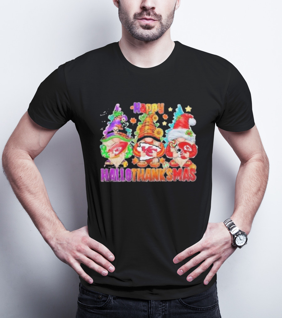 Get Ready For Happy HalloThanksMas With This Kansas City Chiefs T-Shirt
