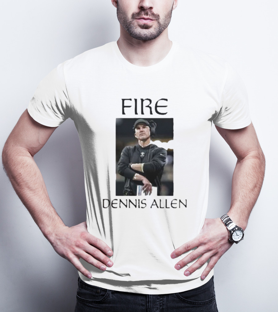 Fire Dennis Allen Coach Save New Orleans T-Shirt