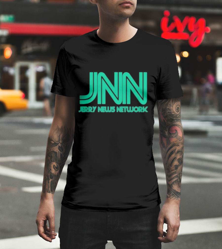 Jnn Jerry News Network Retro T-Shirt
