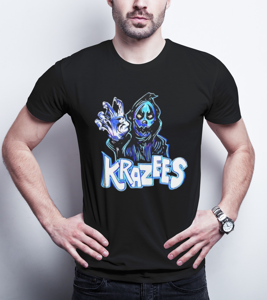Krazees Grim Reaper Stare Krazees HOK Sent Here To Take You T-Shirt