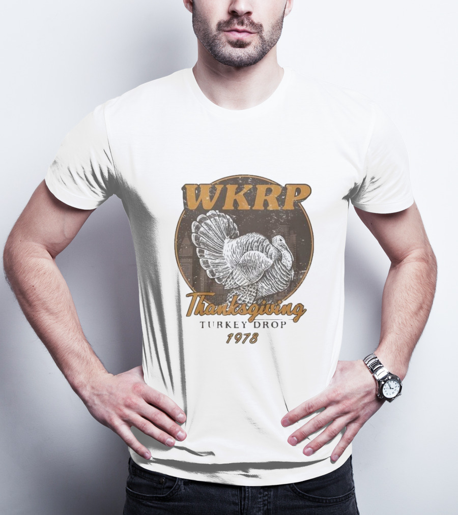 WKRP Thanksgiving Turkey Drop 1978 T-Shirt