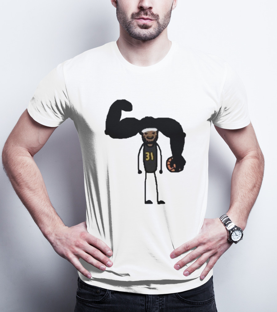 Paint The Fro Basketball Player Number 31 Basketball T-Shirt