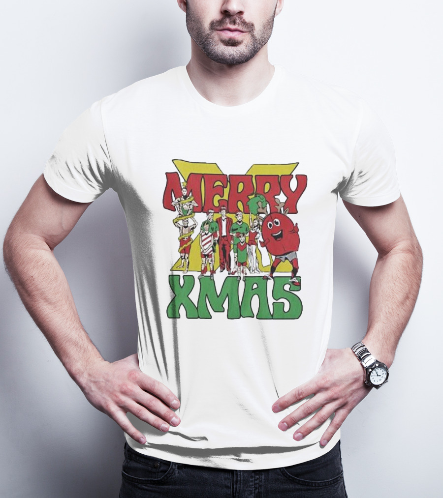 Merry Xmas X-Footy Christmas T-Shirt