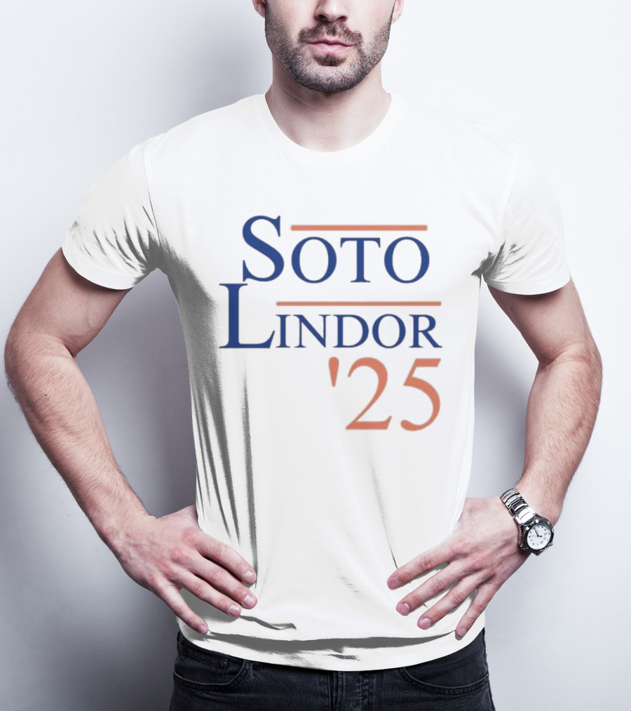 Soto Lindor ’25 Yankees Juan Soto And Francisco Lindor T-Shirt