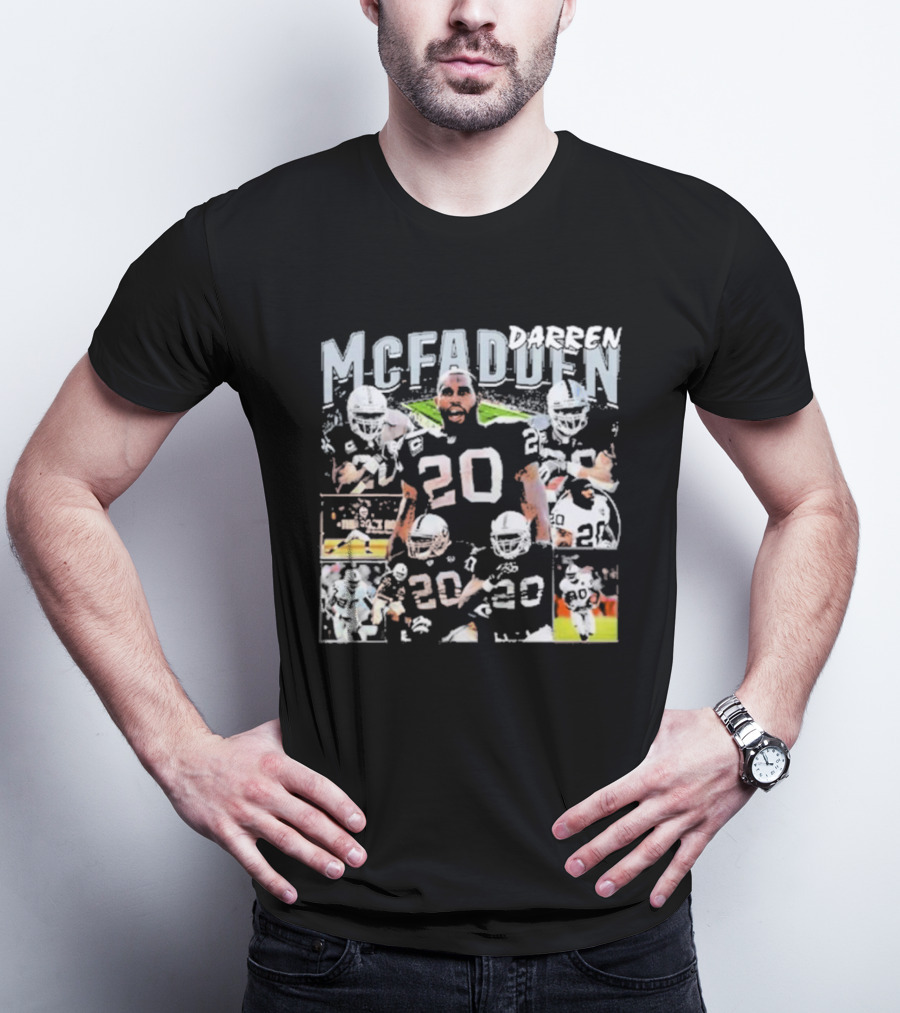 Darren McFadden Raider McFadden 20 Football Highlights T-Shirt