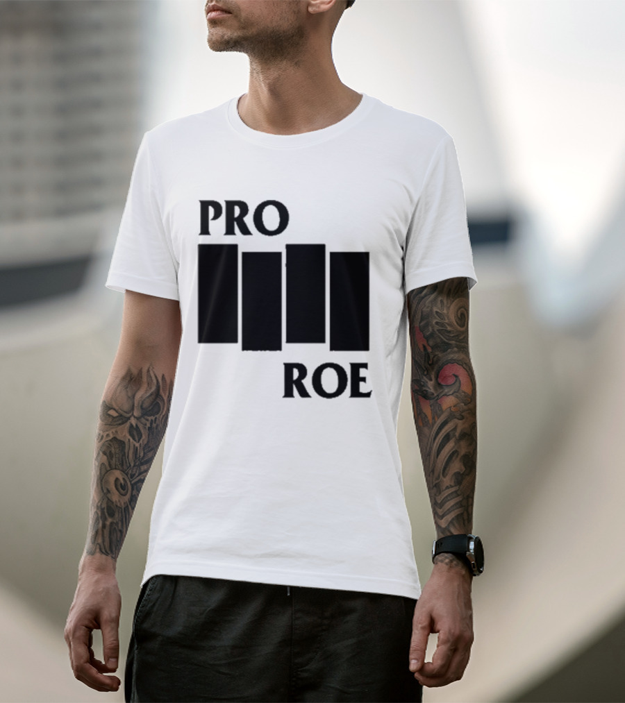 Jason Narducy Pro Roe Black Flag T-Shirt