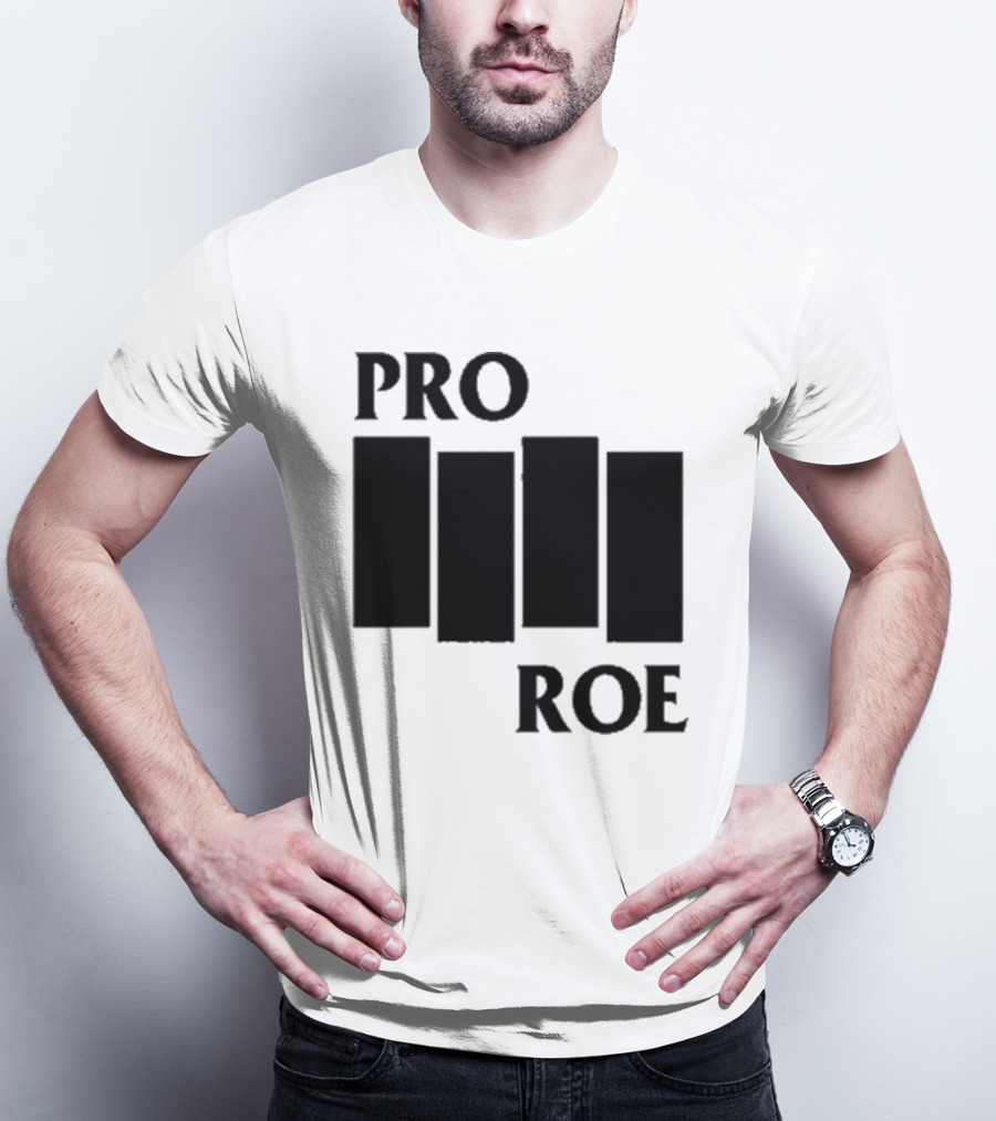 Jason Narducy Pro Roe Black Flag T-Shirt