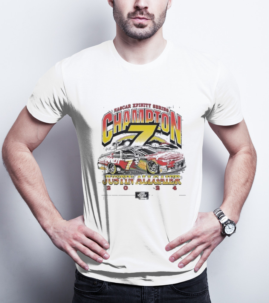 Justin Allgaier NASCAR Xfinity Series Champion T-Shirt
